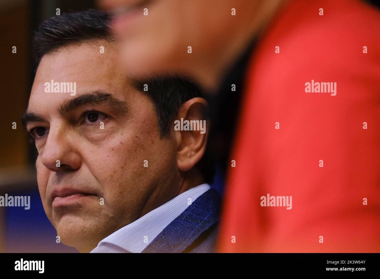 Brussels, Belgium. 28th Sep, 2022. Greek and European Parliament members attend in Centennial ...