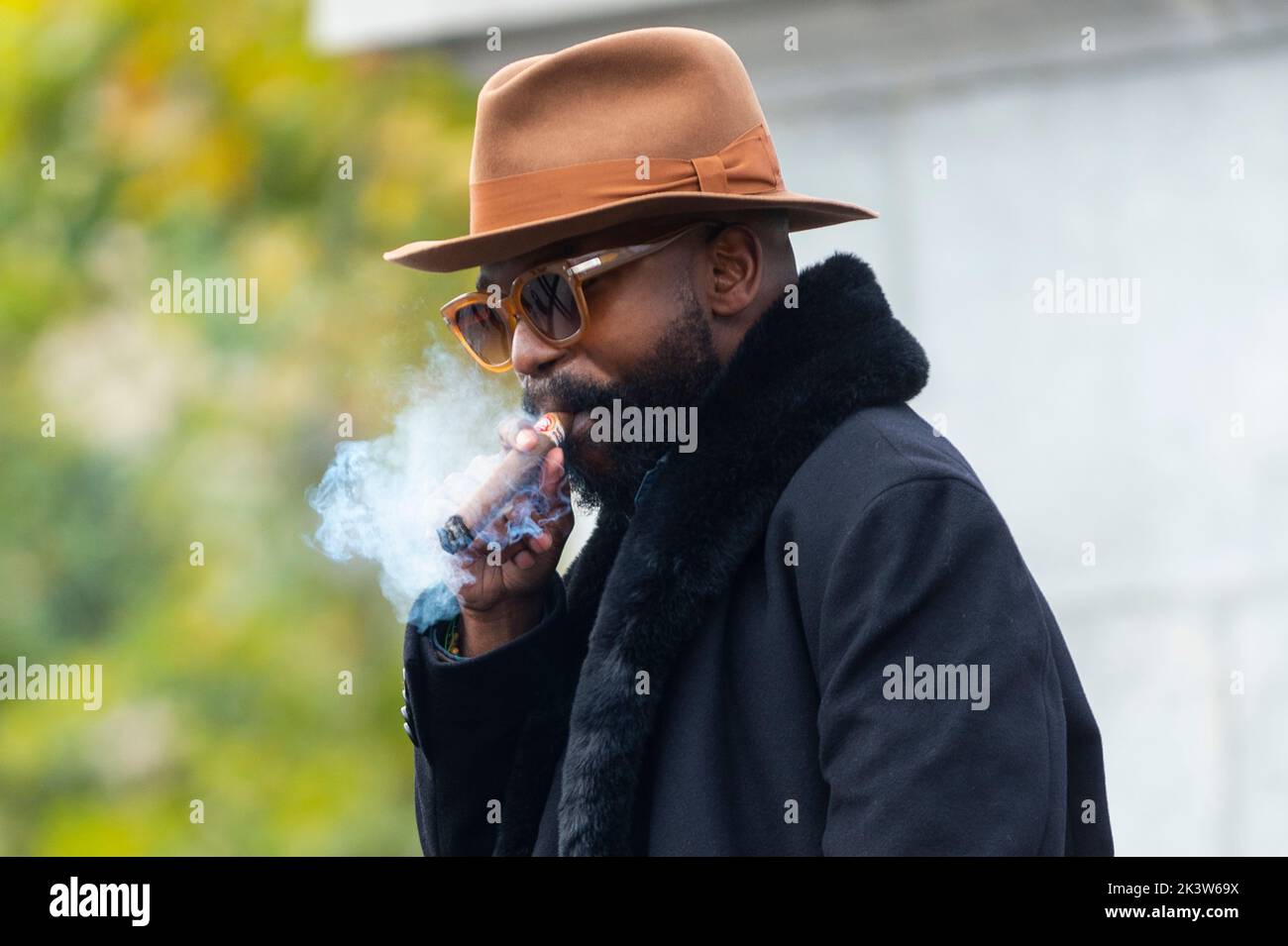 London, UK. 28 September 2022. Samson Kambalu at the unveiling of his ...