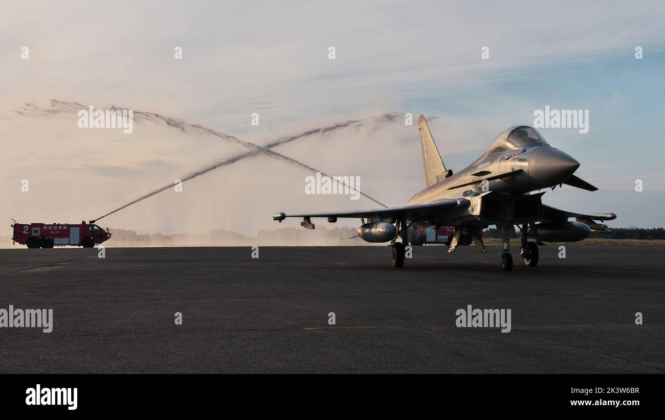 Omitama, Japan. 28th Sep, 2022. The German Air Force "Rapid pacific ...