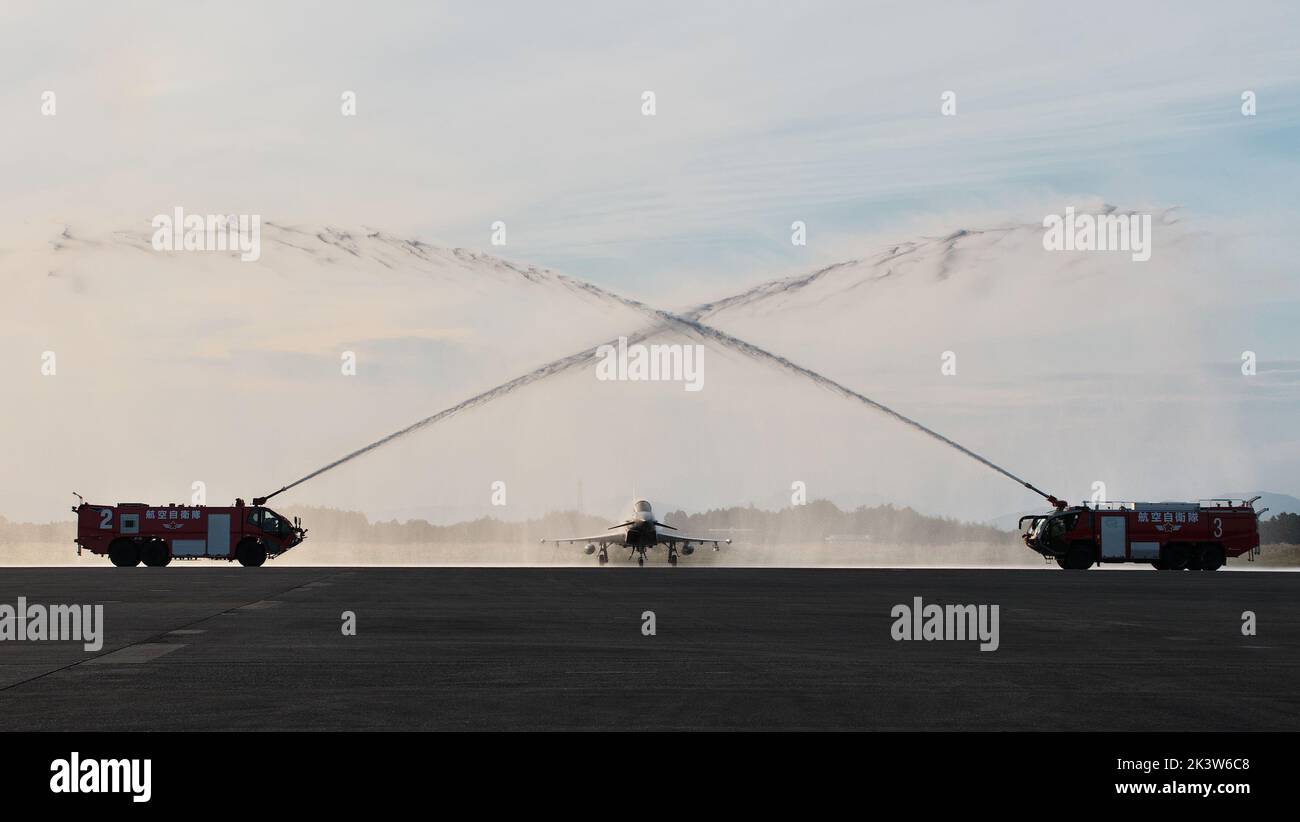 Omitama, Japan. 28th Sep, 2022. The German Air Force "Rapid pacific ...