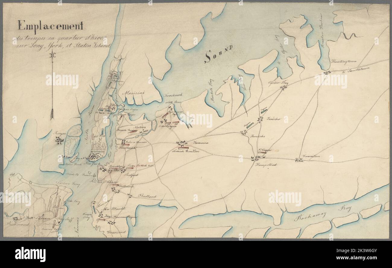 Battle of long island staten island hi-res stock photography and images ...