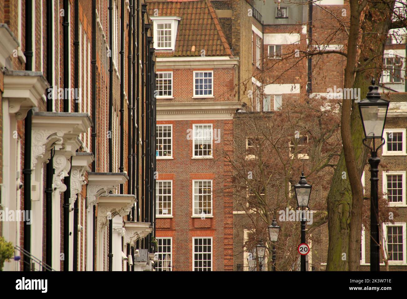 A beautiful shot of classic buildings in Holborn, London Stock Photo ...