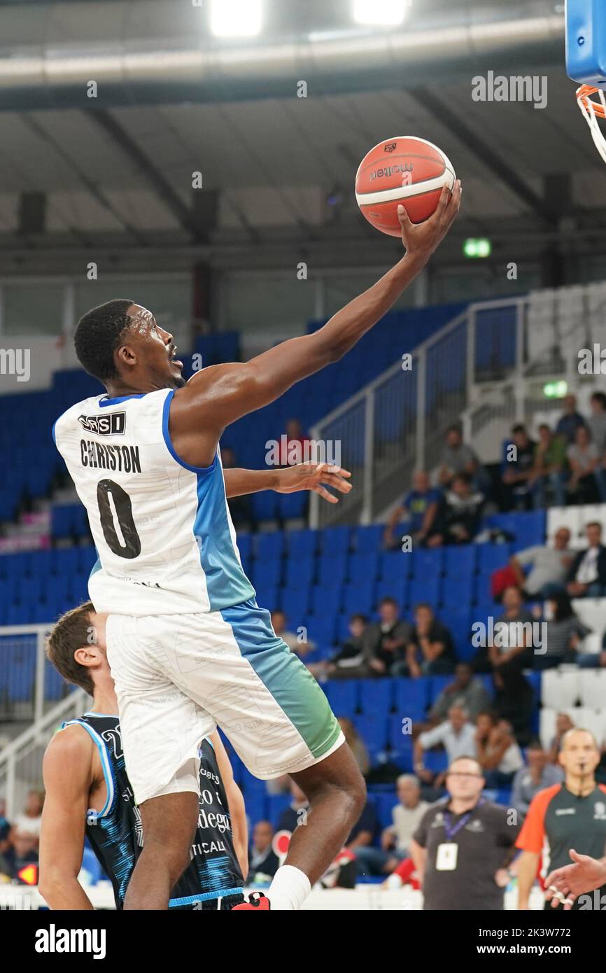 Brescia, Italy. 28th Sep, 2022. Semaj Christon (Bertram Derthona ...