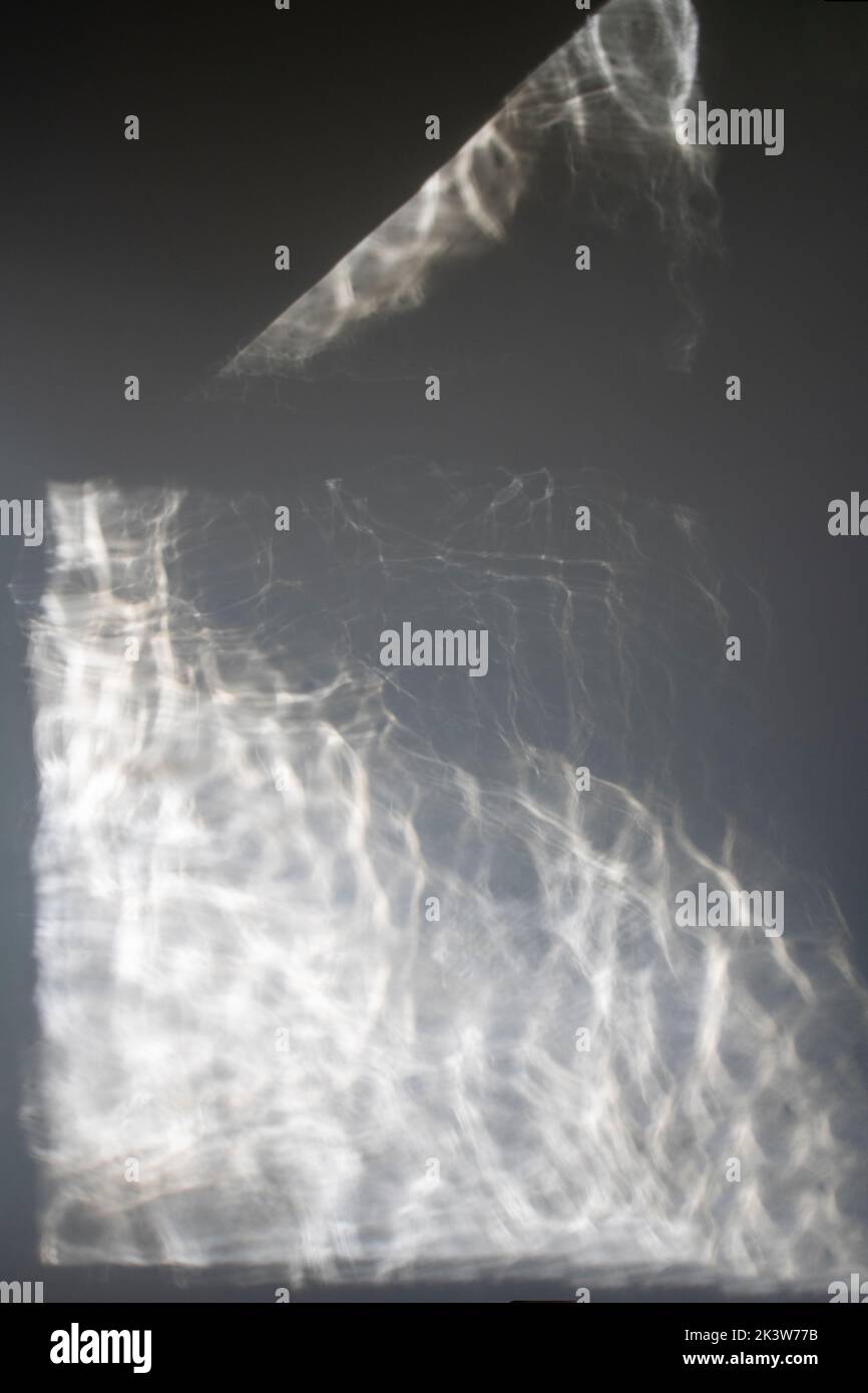 textured light effect from sun and glass window panes Stock Photo - Alamy