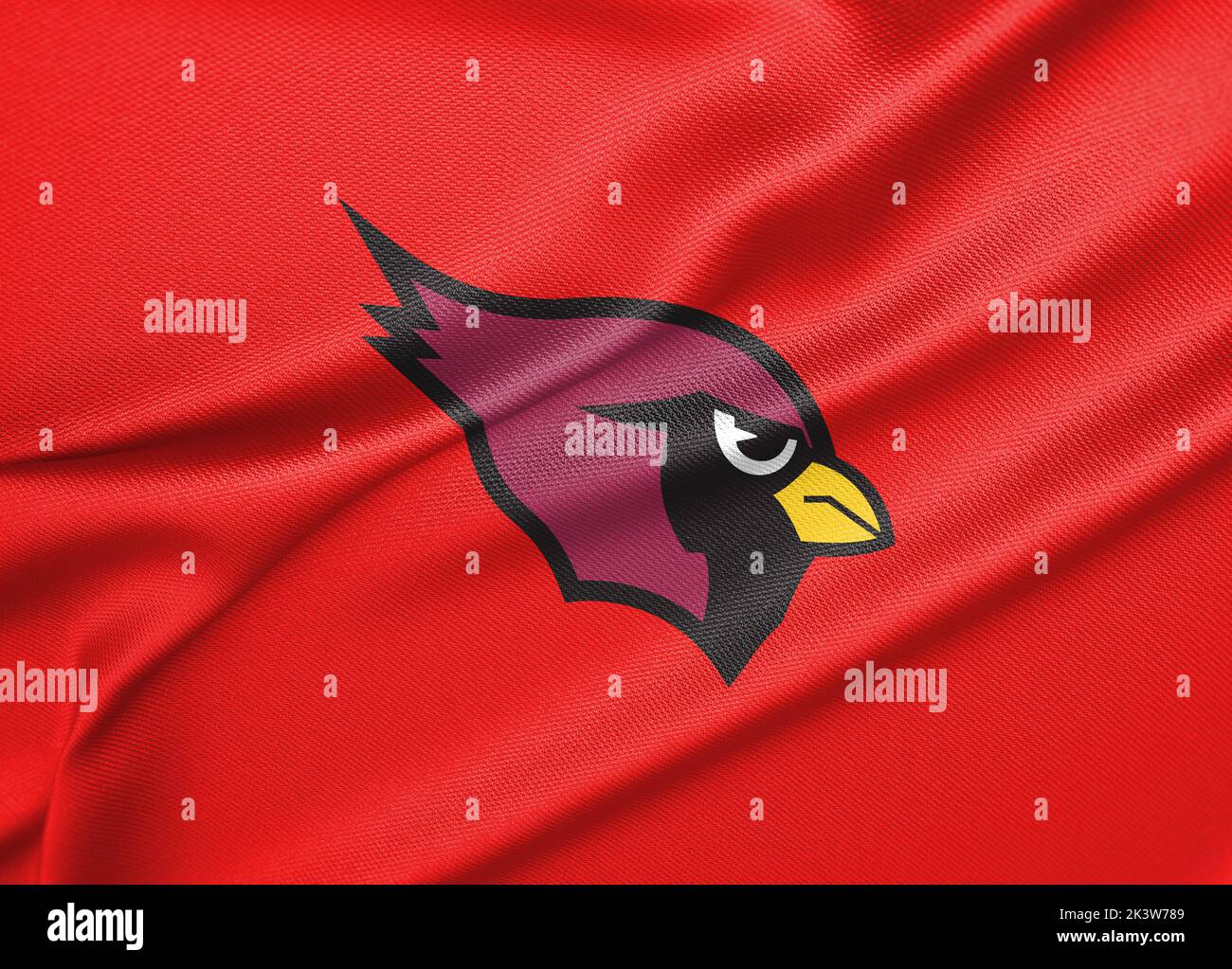 Flag of american football team arizona cardinals hi-res stock ...