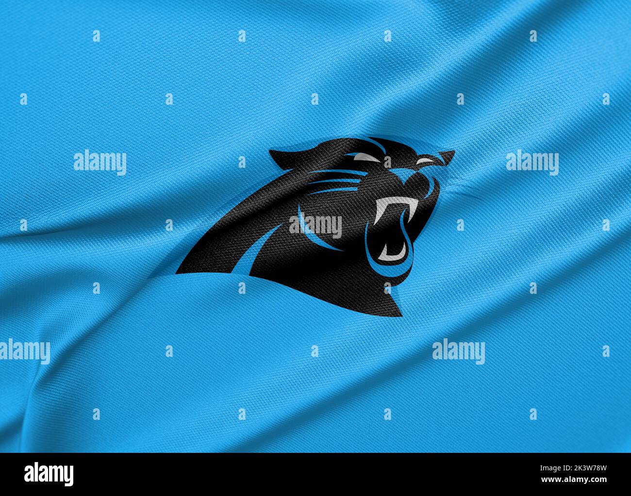 Flag Carolina Panthers, flag of American football team Carolina ...