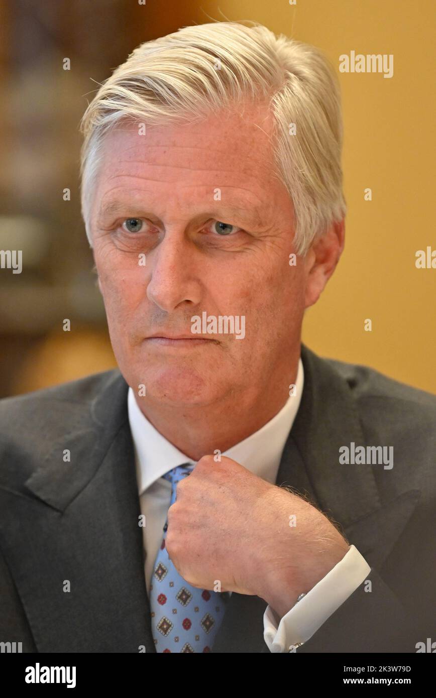 King Philippe - Filip of Belgium pictured during a royal visit to the ...