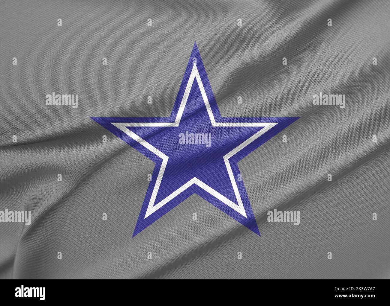 Flag of american football team dallas cowboys hi-res stock photography ...