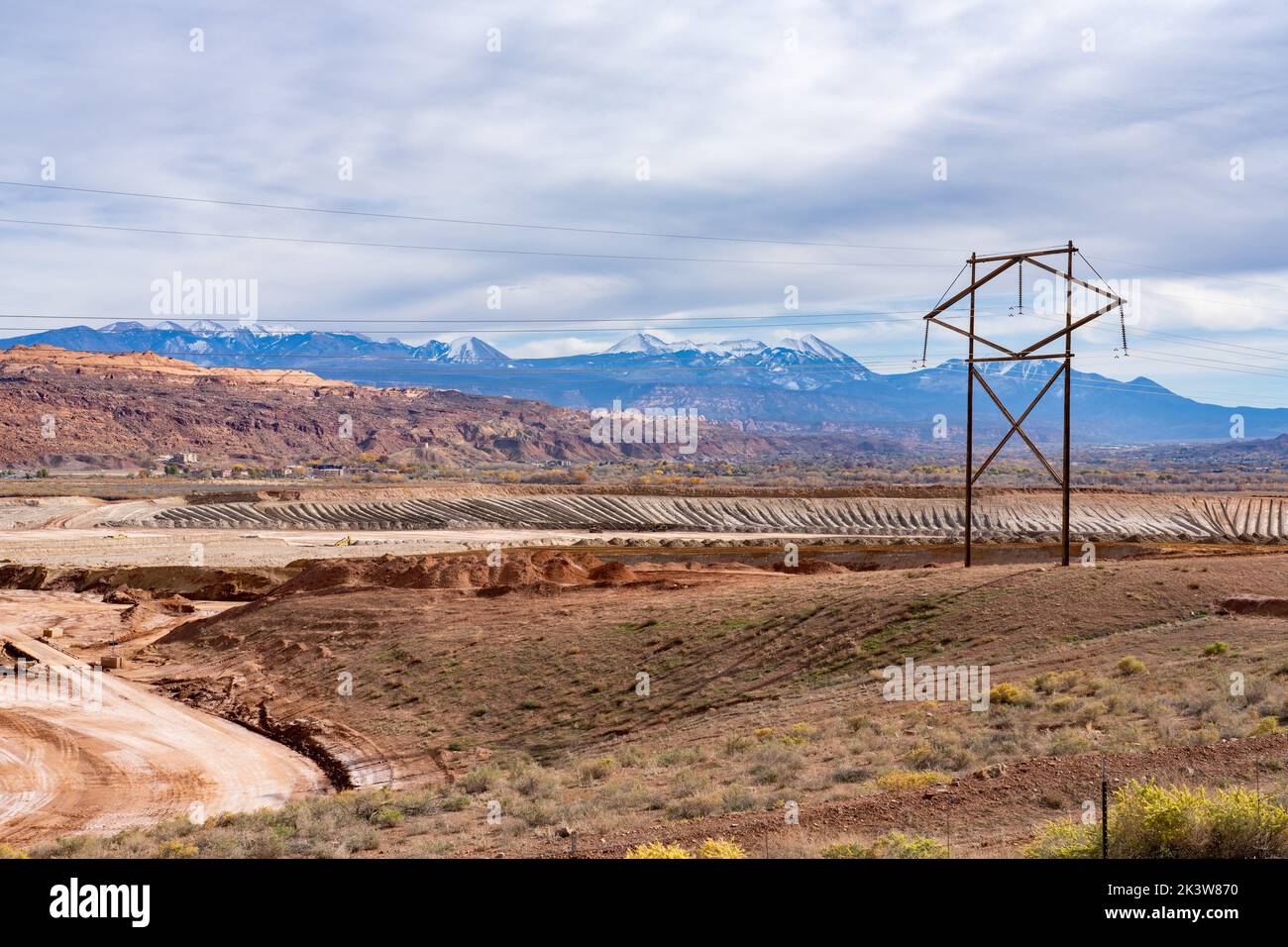 The Moab UMTRA Project removing radioactive tailings from site of ...