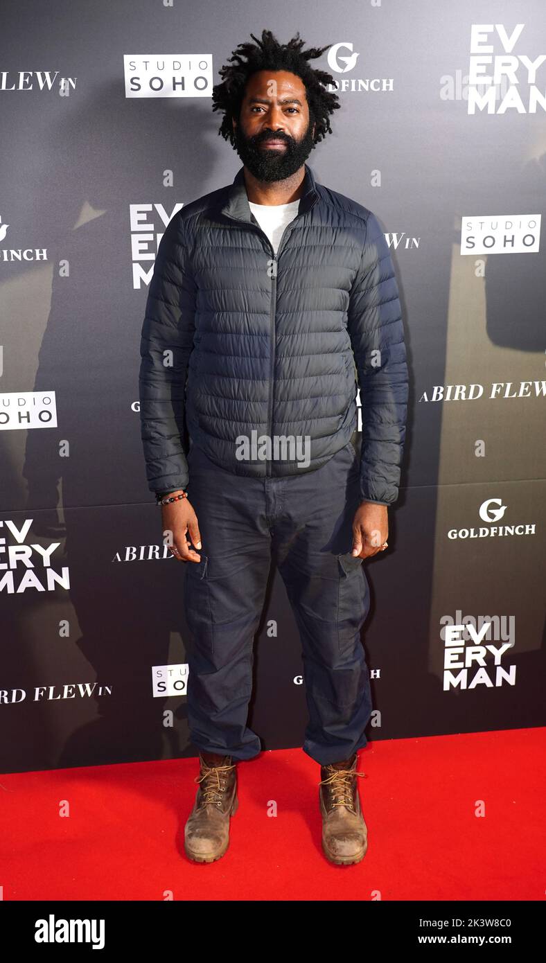 Nicholas Pinnock attending the UK premiere of A Bird Flew In at the ...