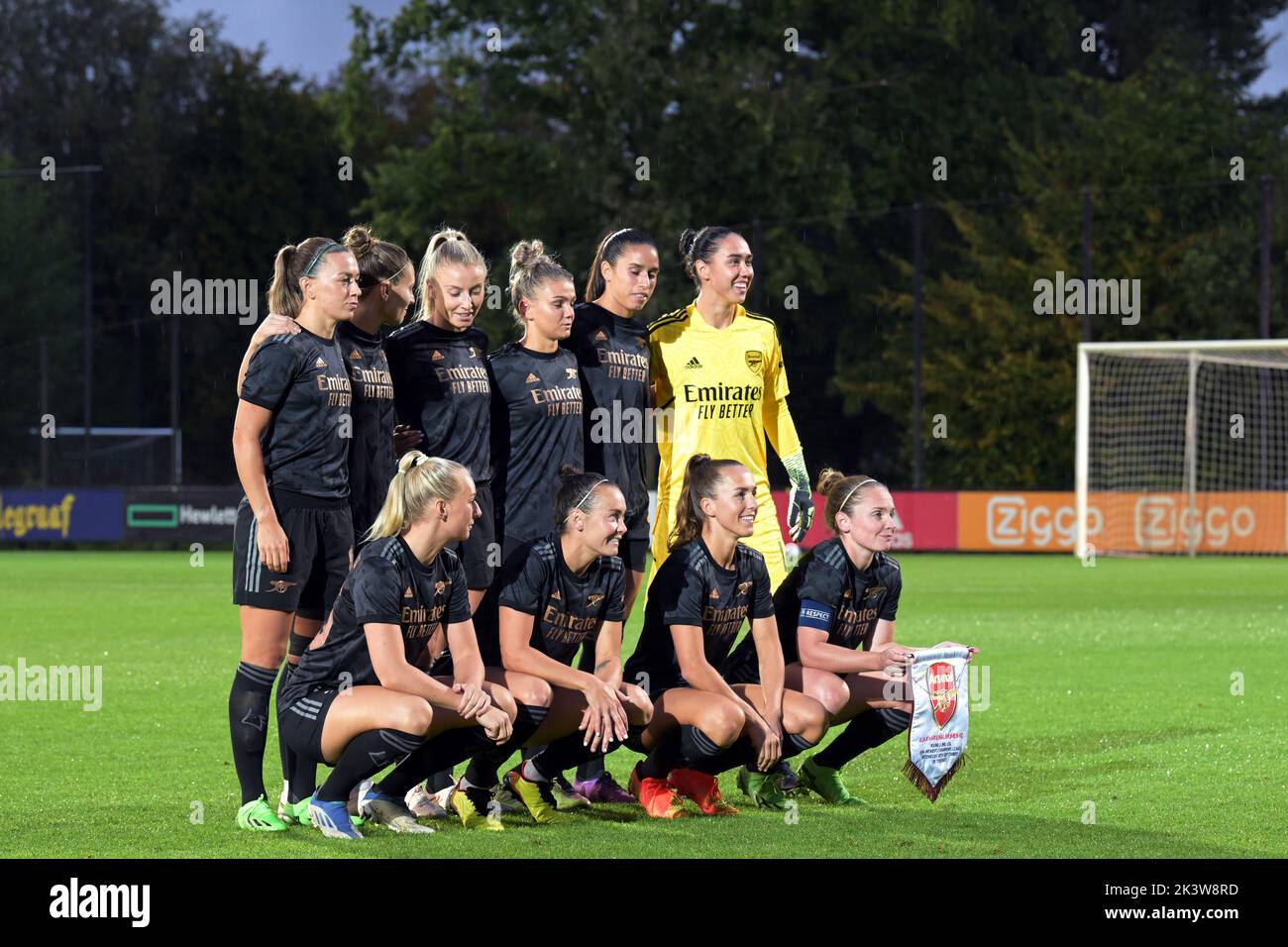 AMSTERDAM - Team photo Arsenal WFC during the UEFA Champions League ...