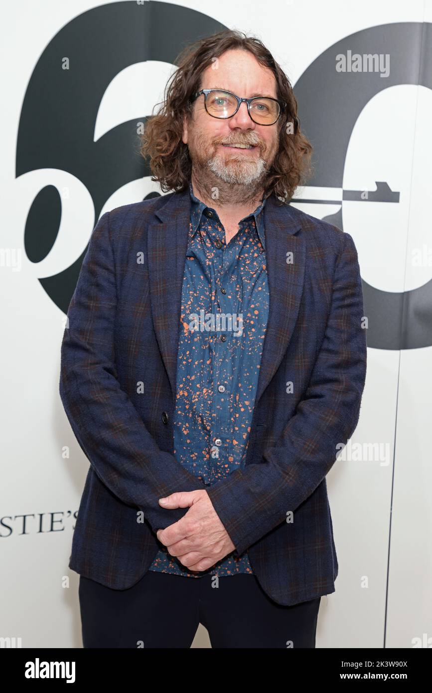 Michael Mooney arrives for the Sixty Years of James Bond auction at Christie's auction house in ...