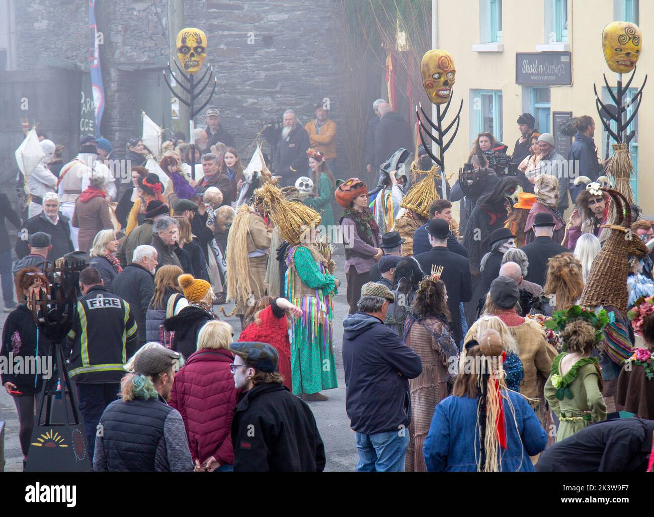 Netflix bodkin production outdoor set hi-res stock photography and ...