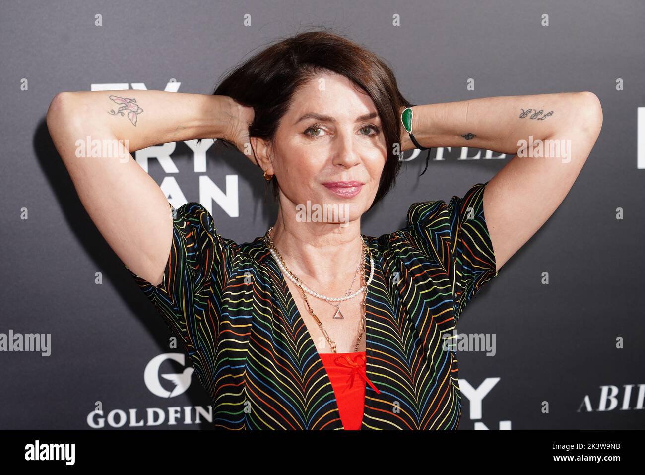 Sadie Frost attending the UK premiere of A Bird Flew In at the Everyman ...