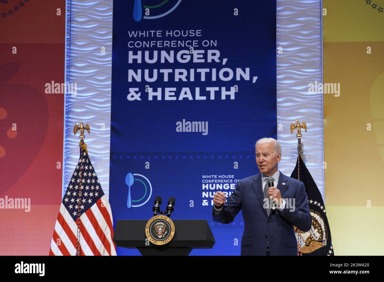 United States President Joe Biden delivers remarks at the White House ...