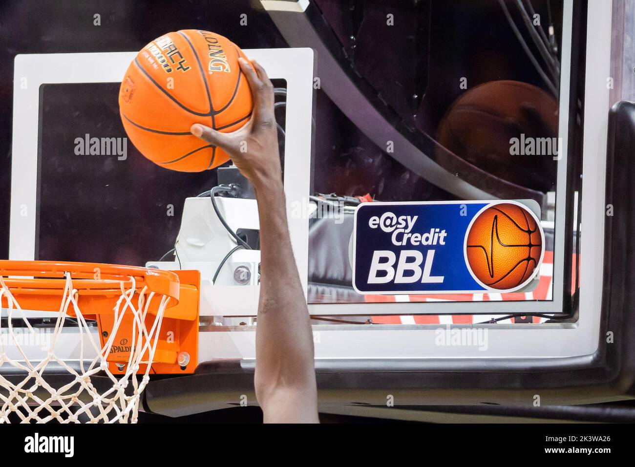Berlin, Germany. 28th Sep, 2022. Basketball: Bundesliga, Alba Berlin ...