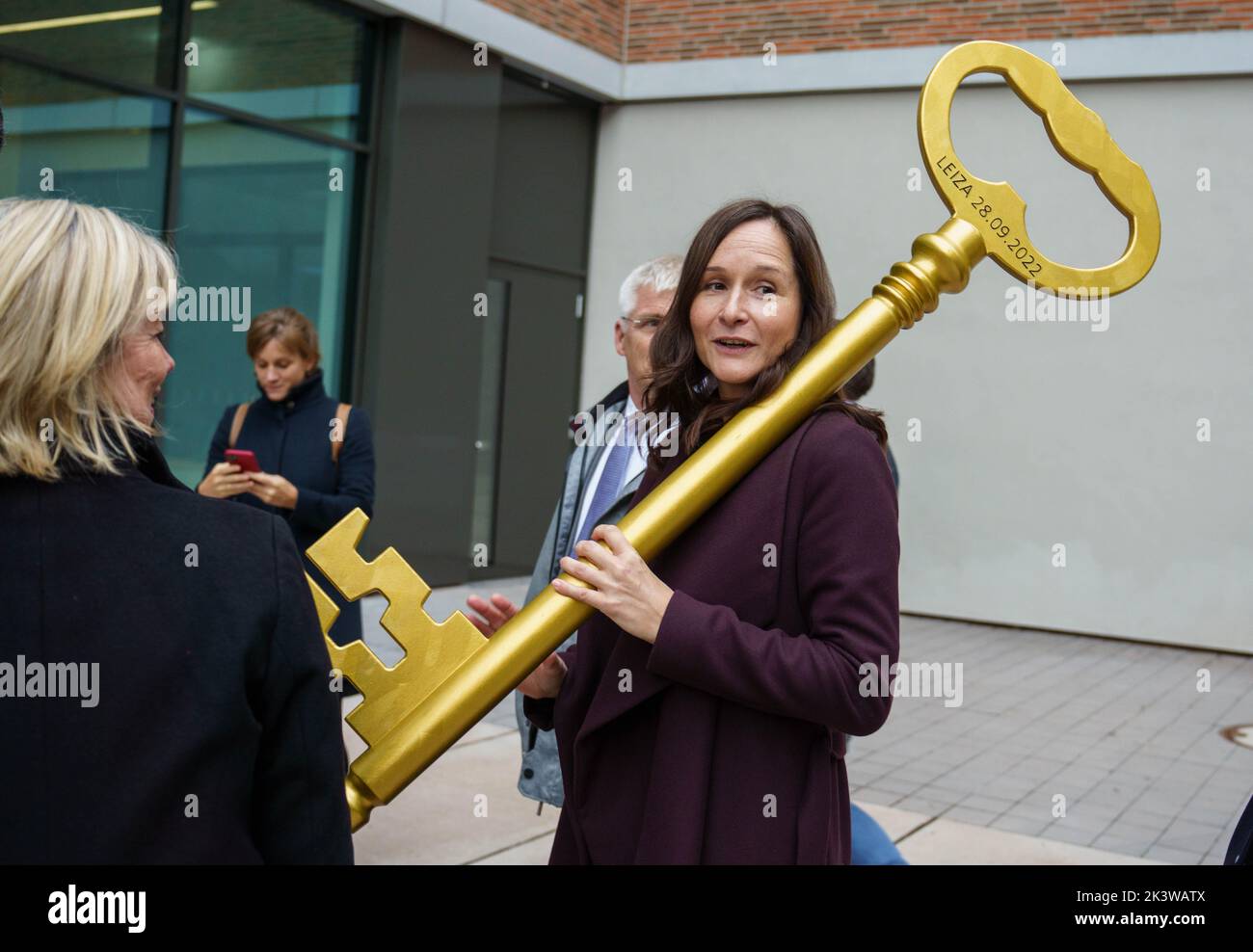 Mainz, Germany. 28th Sep, 2022. Alexandra Busch, the Director General ...