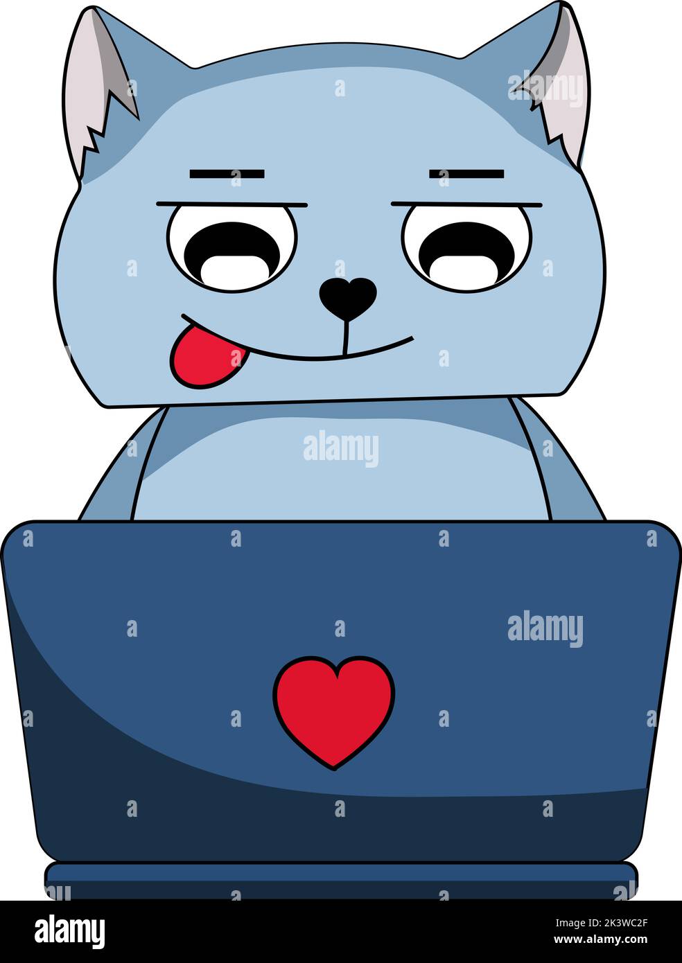 Evening work stress Stock Vector Images - Alamy