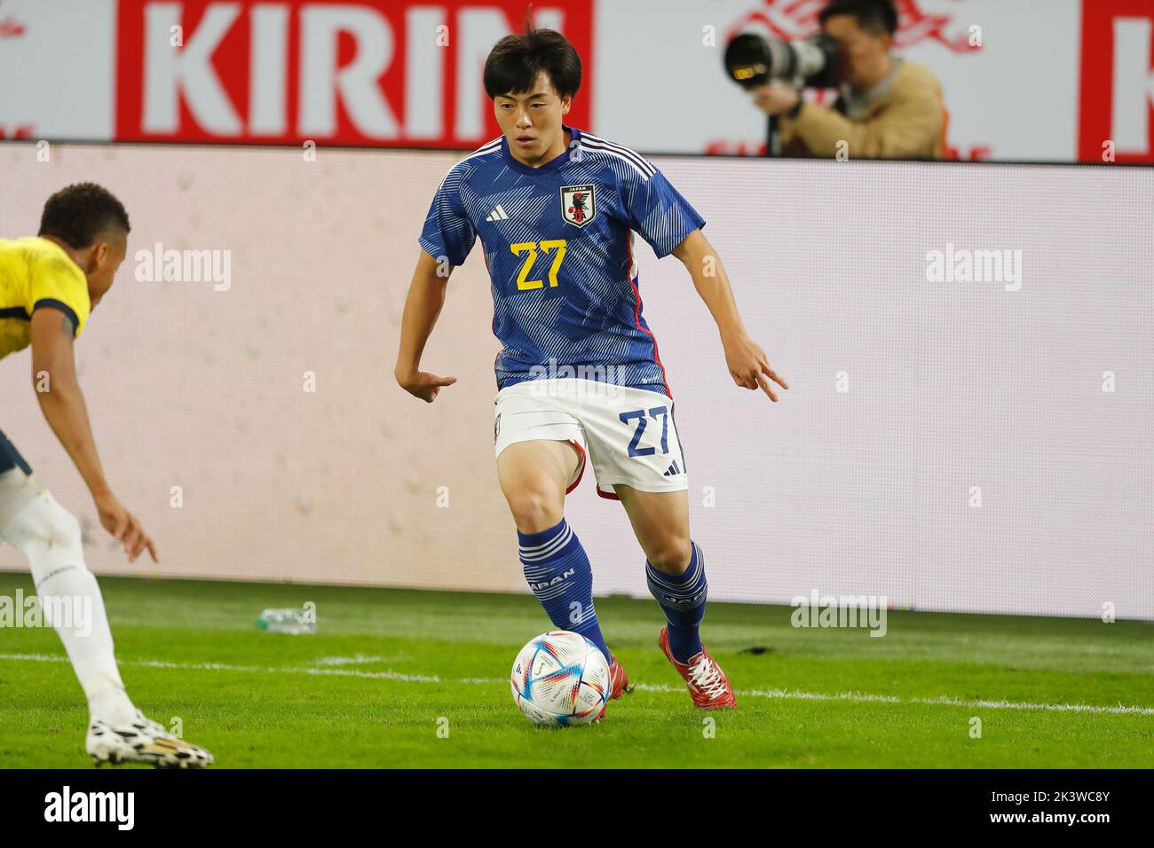 Dusseldorf, Germany. 27th Sep, 2022. Yuki Soma (JPN) Football/Soccer ...