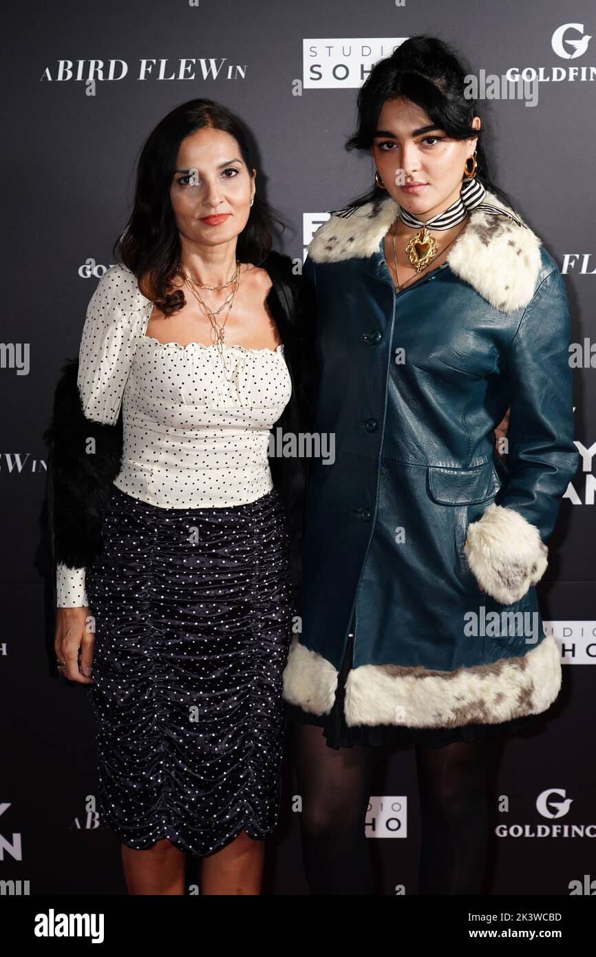 Yasmin Mills (left) and Maddie Mills attending the UK premiere of A ...