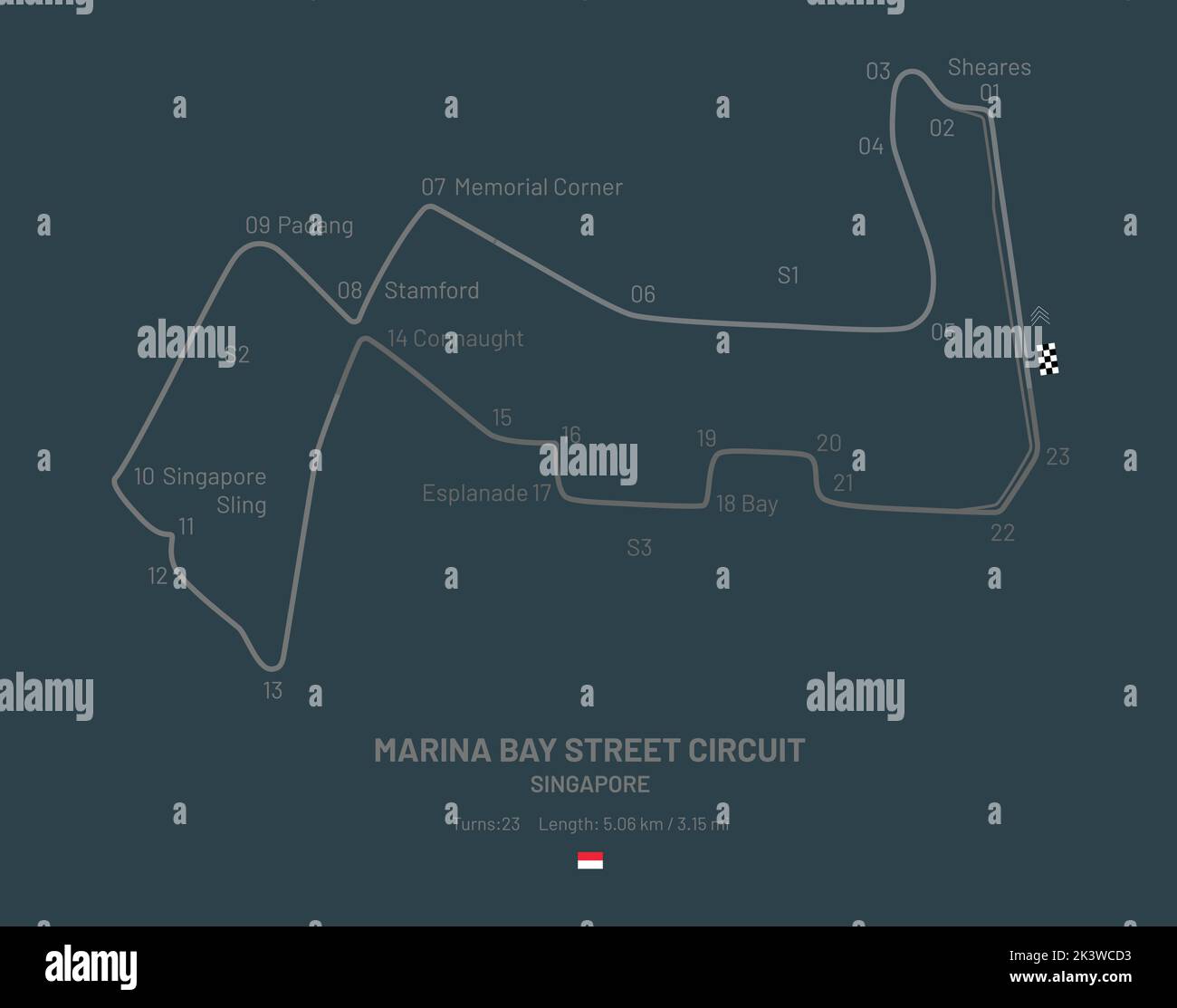 Marina map hi-res stock photography and images - Alamy