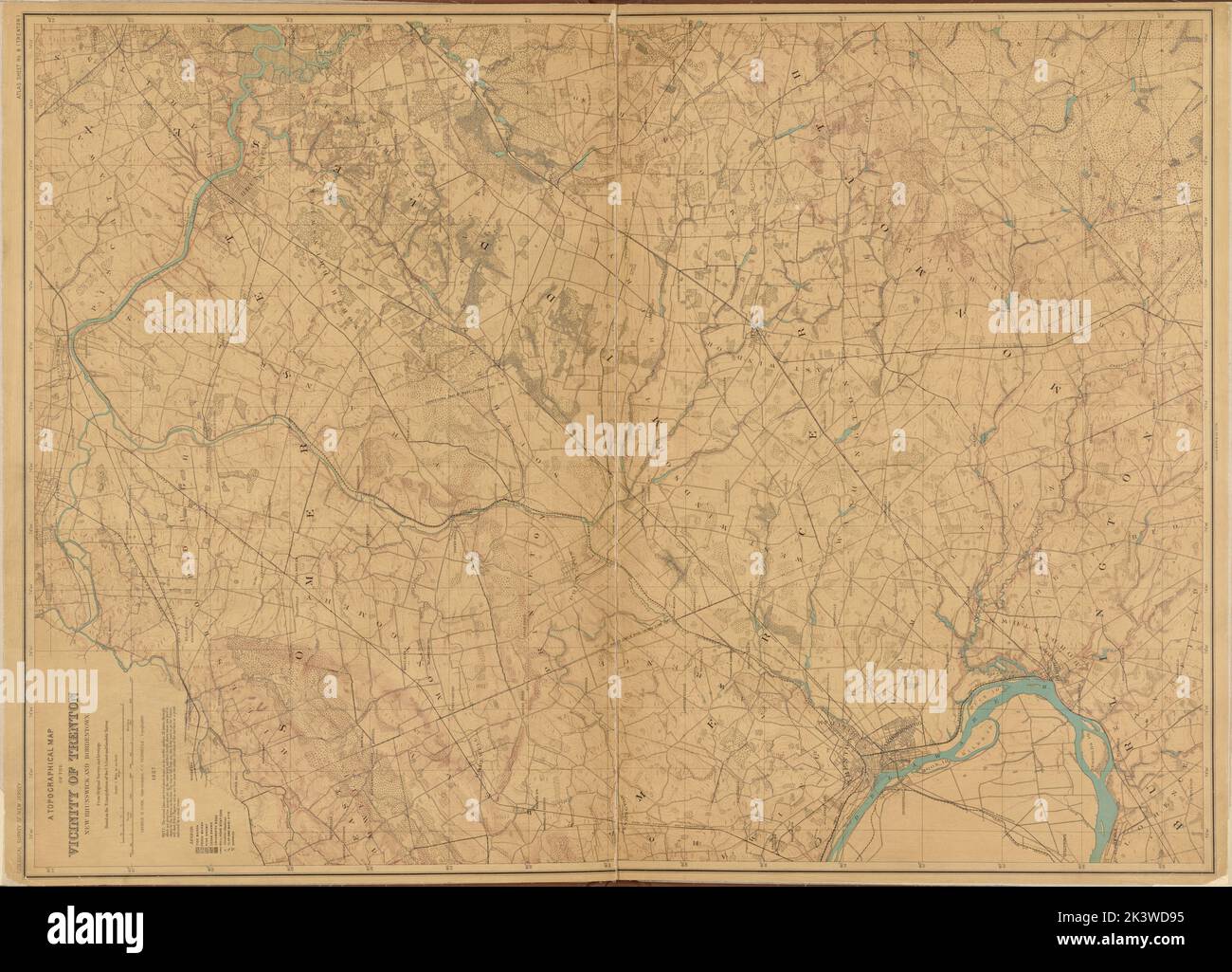 New Jersey, Double Page Sheet No. 8 Map of Trenton Cartographic ...