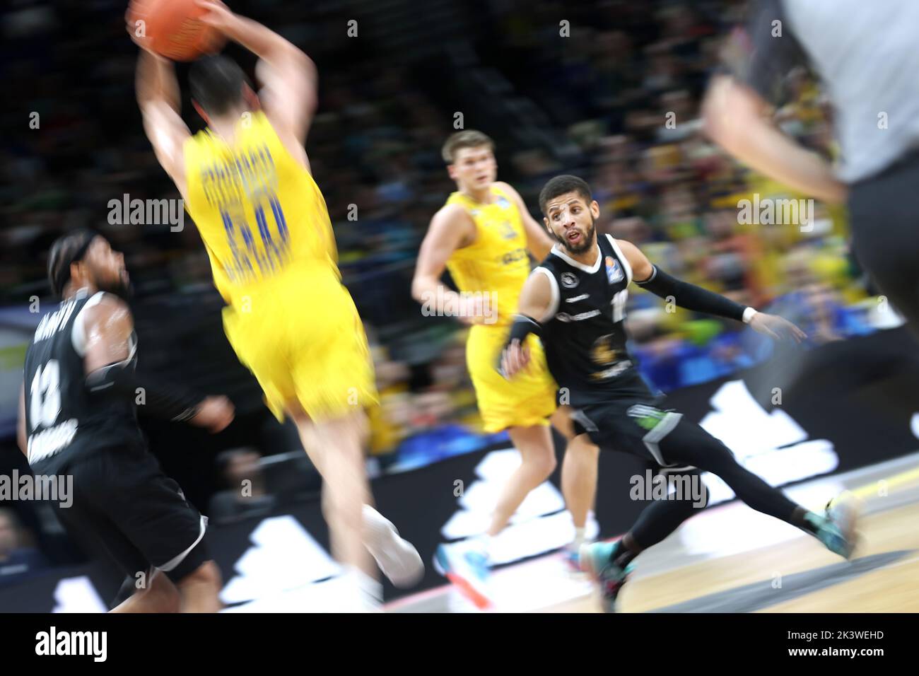 Berlin, Germany. 28th Sep, 2022. Basketball: Bundesliga, Alba Berlin ...