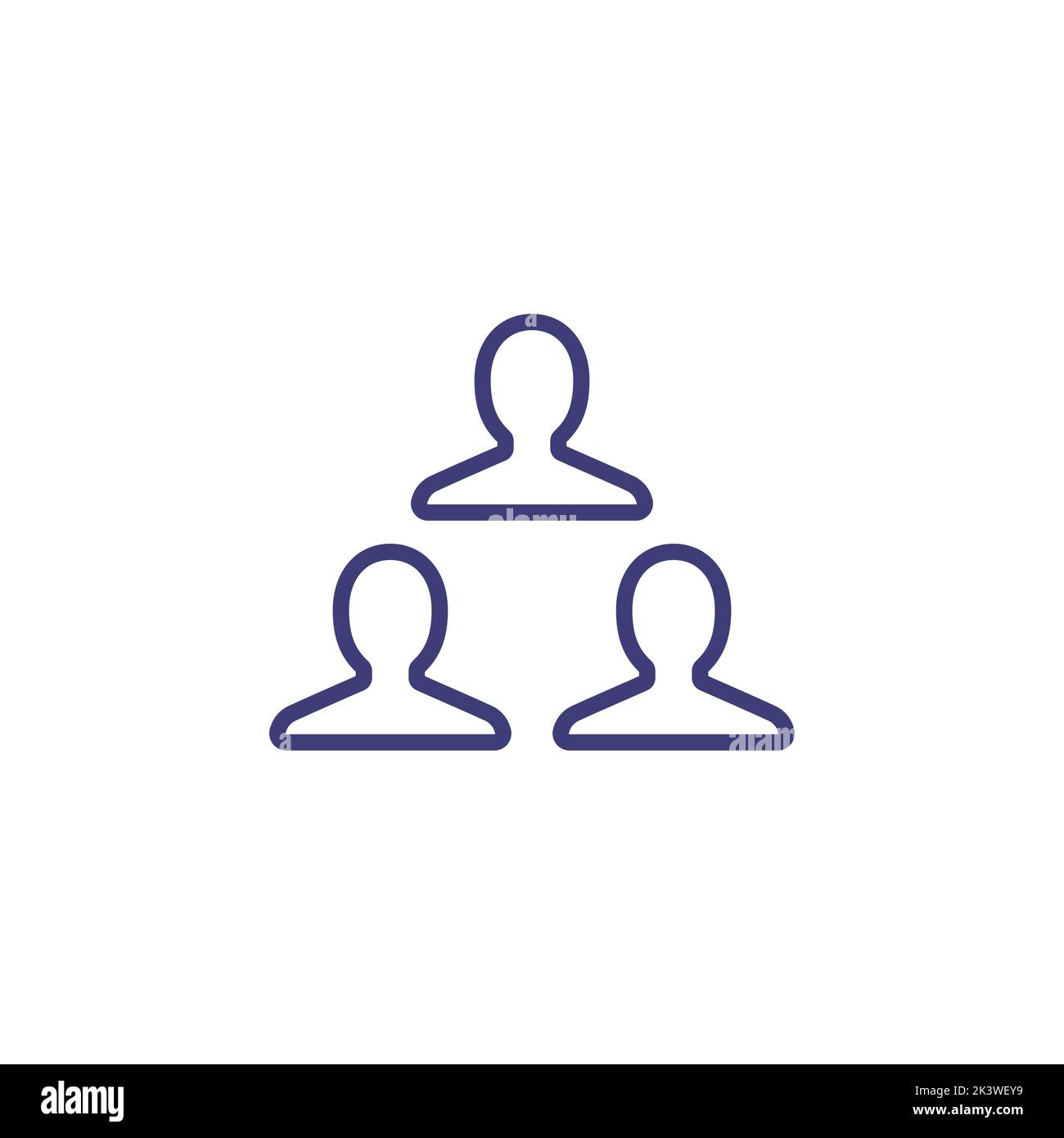 People group team member icon. Community user employee member icon ...