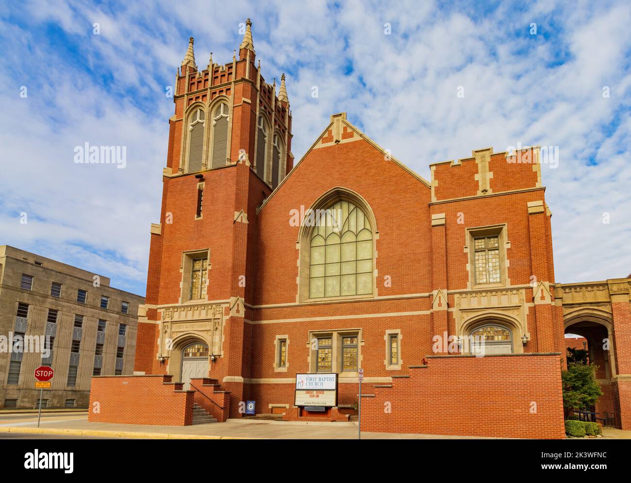 First christian church oklahoma hi-res stock photography and images - Alamy