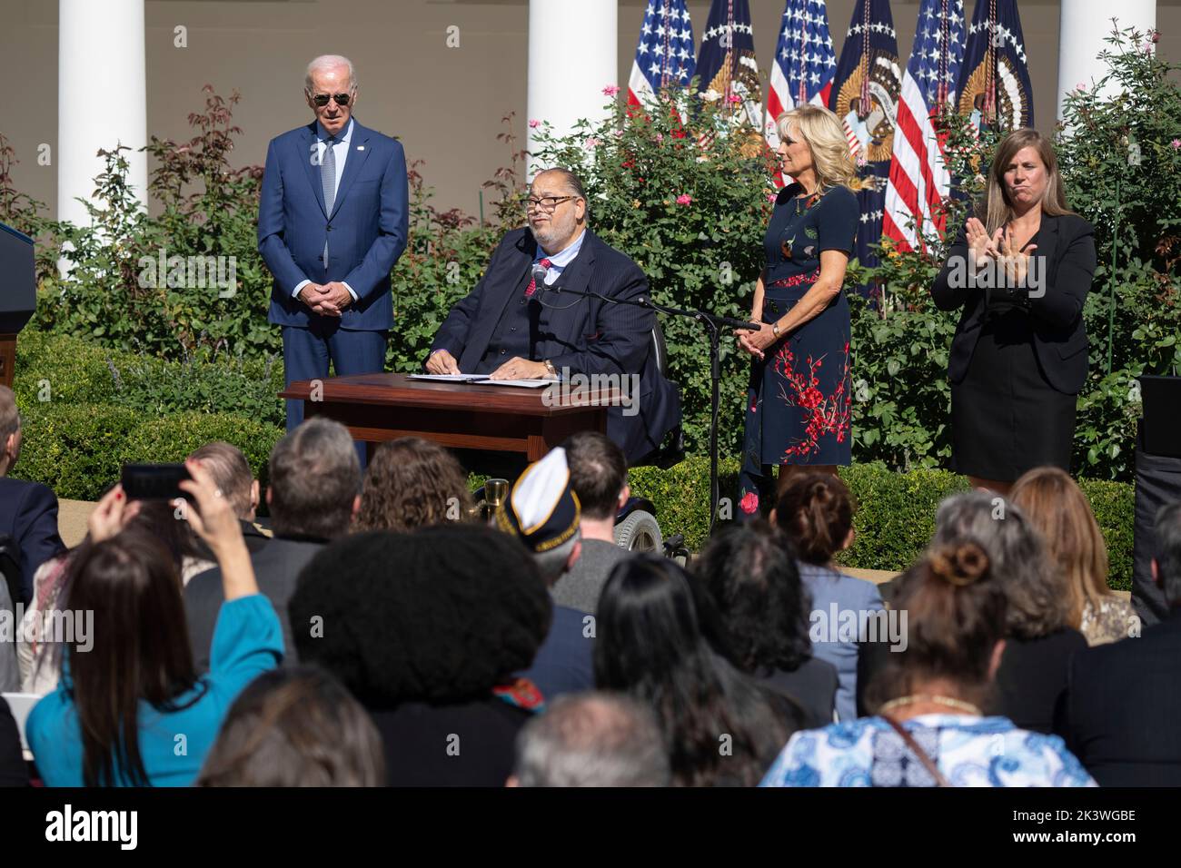 Tim Adams, the Mayor of Bowie, Maryland, makes remarks during a ...