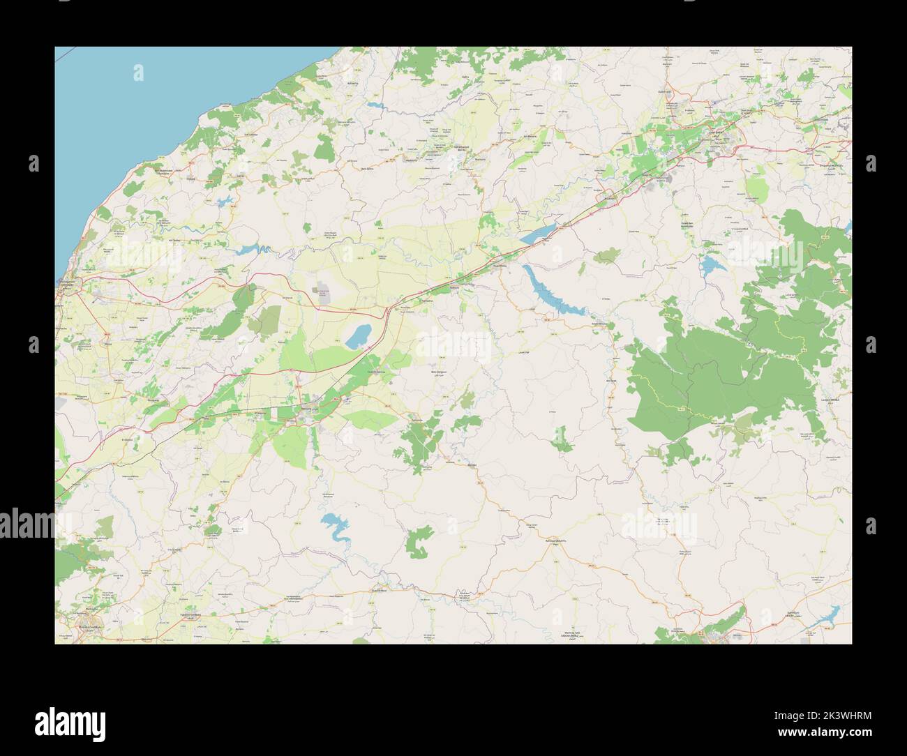 Relizane map hi-res stock photography and images - Alamy
