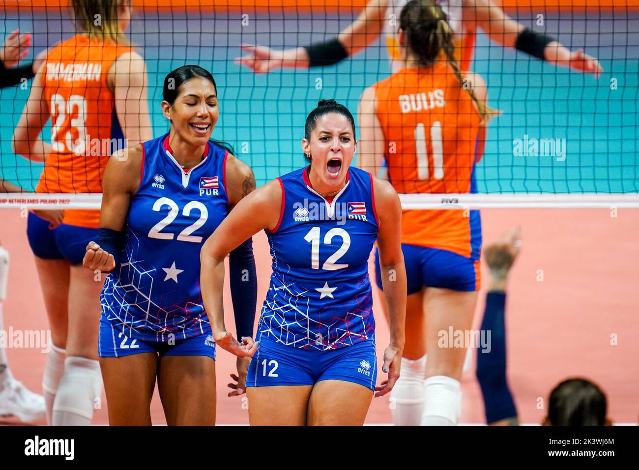 ARNHEM, NETHERLANDS - SEPTEMBER 28: Karina Ocasio of Puerto Rico and ...