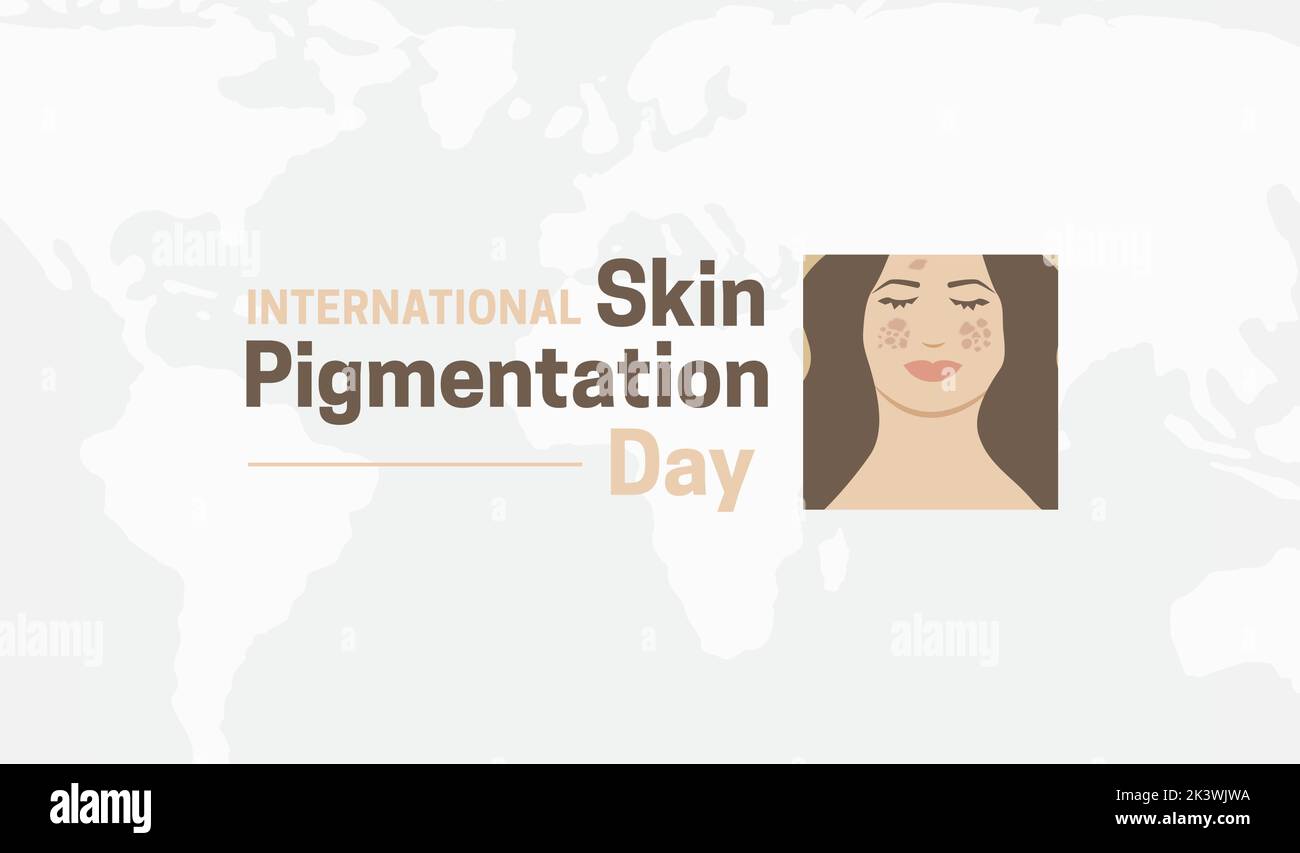 Light International Skin Pigmentation Day Illustration Background ...