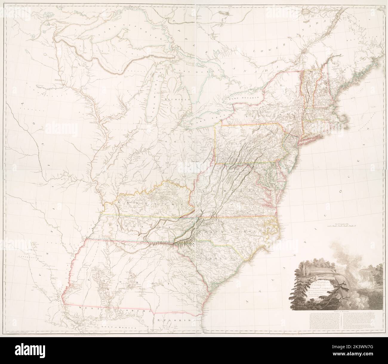 A map of the United States of North America : drawn from a number of ...
