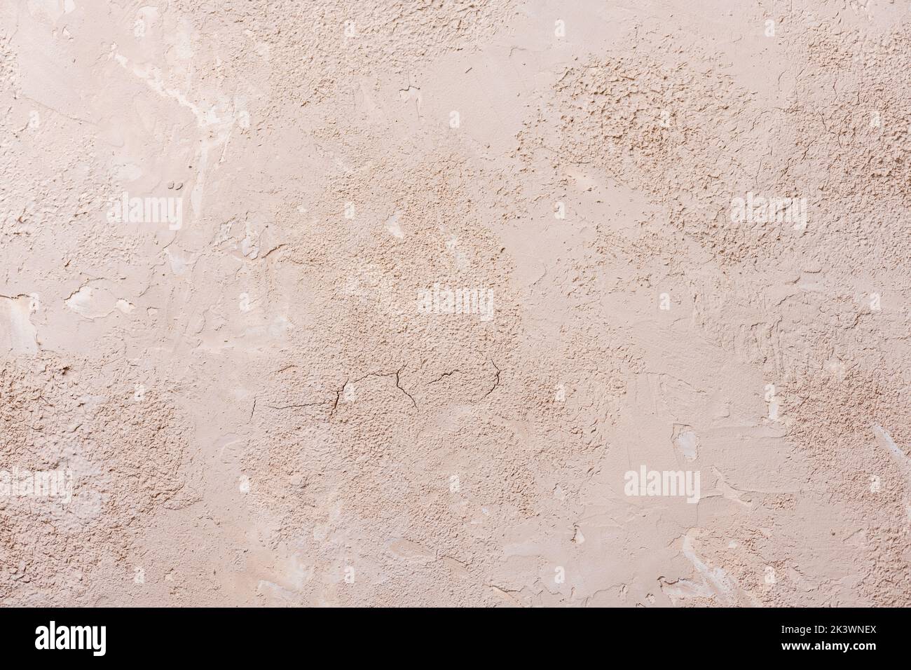 Grunge background with old stucco wall texture of beige color. Empty ...