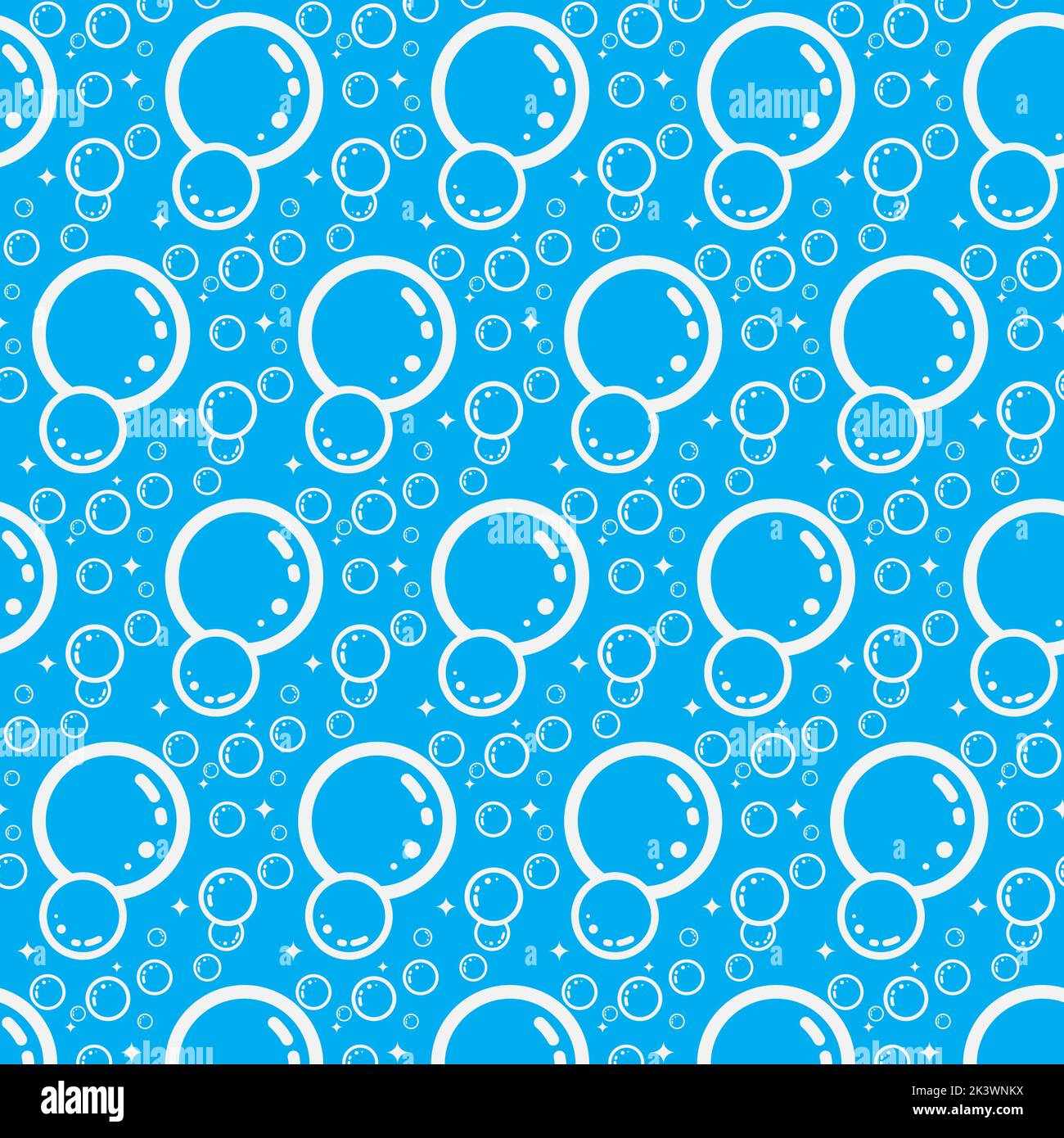 Soap bubbles seamless pattern. Vector background Stock Vector Image & Art - Alamy