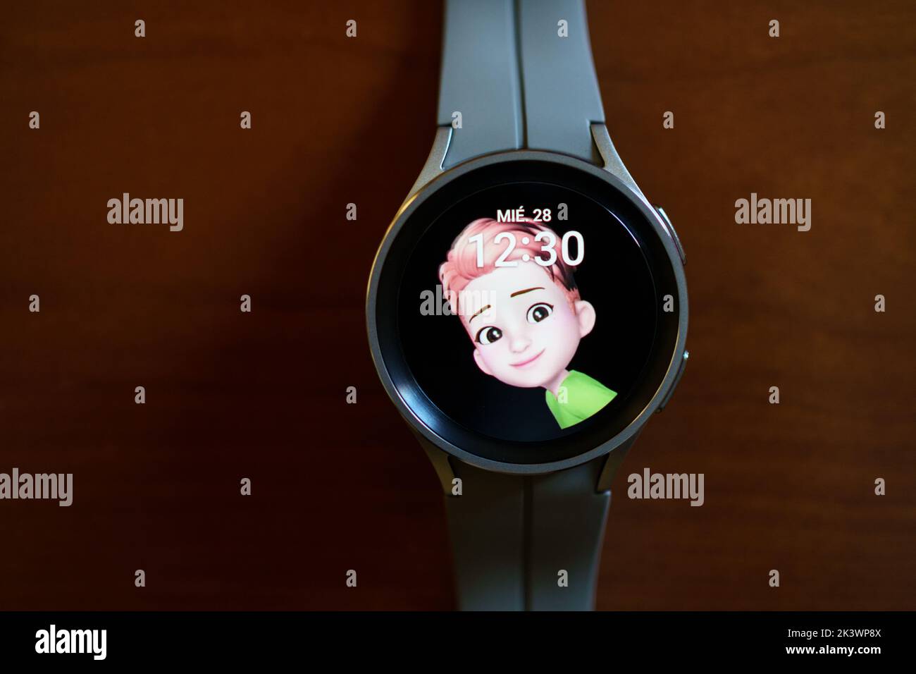 Granada, Andalusia, Spain - September 28, 2022: New Samsung Watch 5 Pro ...