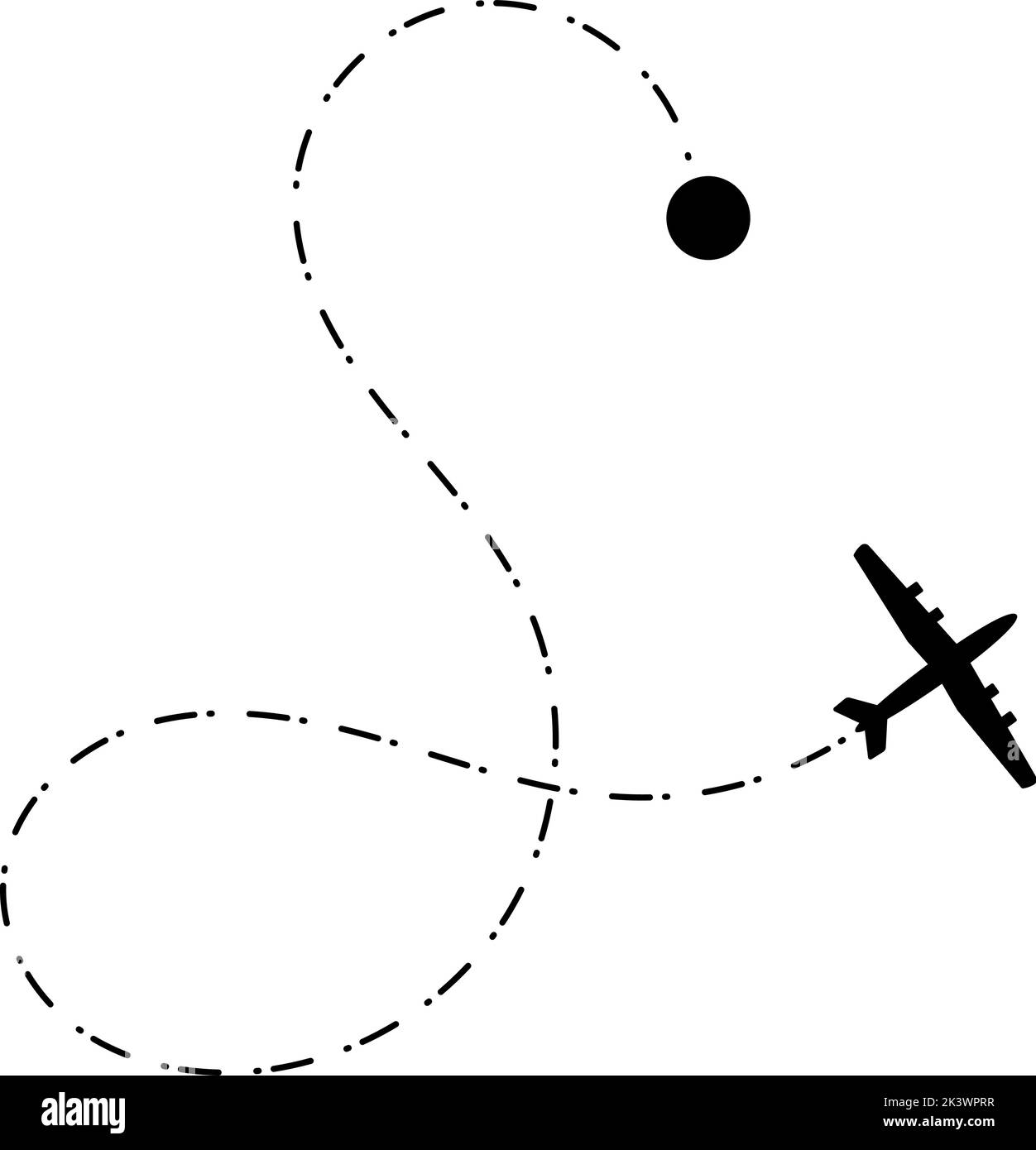 Flight path map hi-res stock photography and images - Alamy