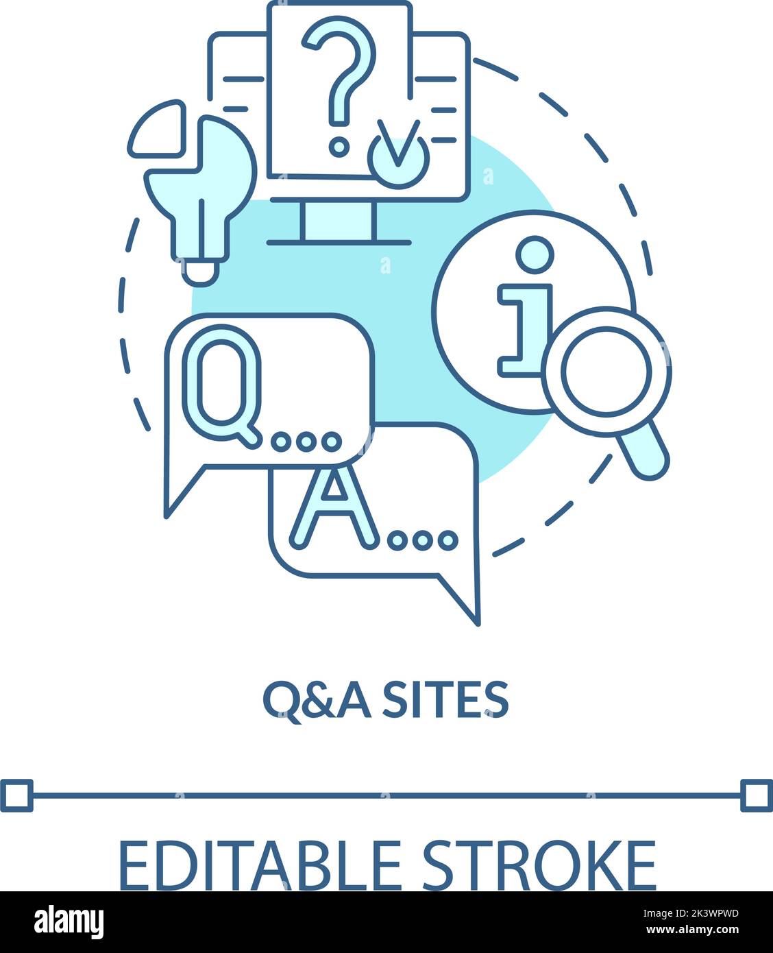 Questions and answers sites blue concept icon Stock Vector Image & Art ... Questions and answers sites blue concept icon Stock Vector Image & Art ...