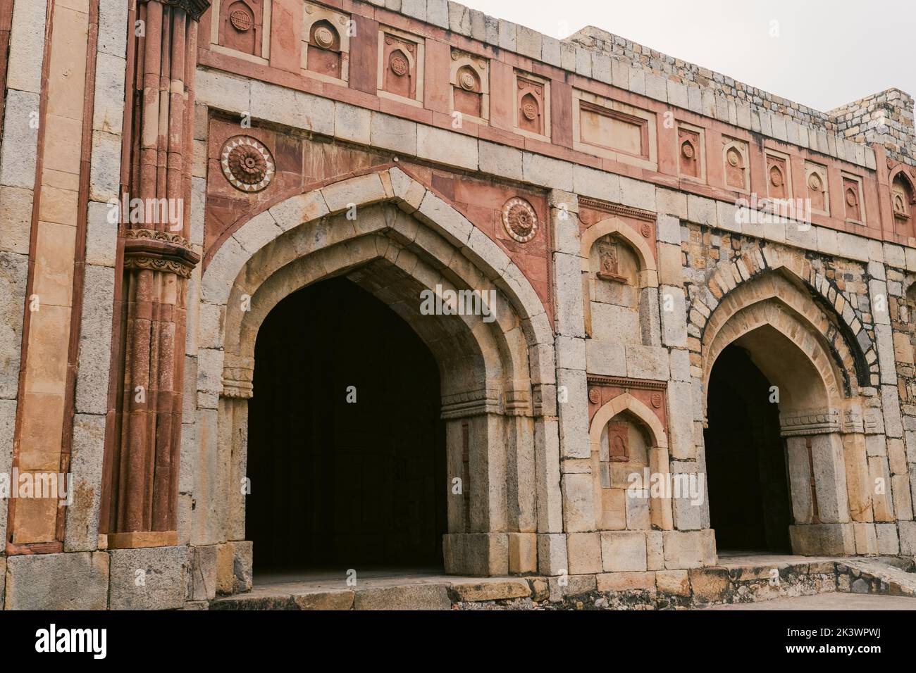 Jamali Kamali Mosque and Tomb, located in the Archaeological Village ...