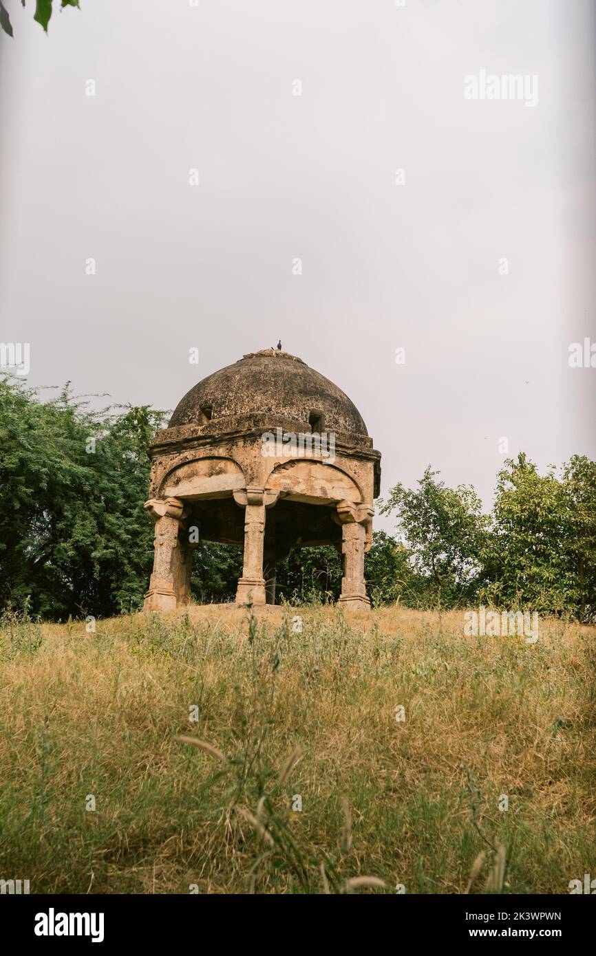 Jamali Kamali Mosque and Tomb, located in the Archaeological Village ...
