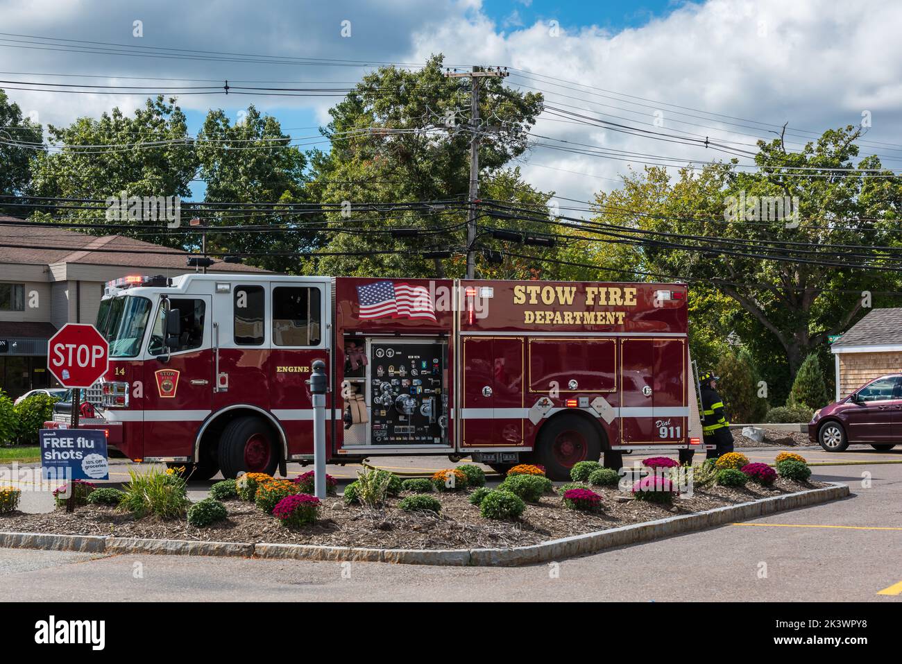 Stow, Massachusetts. 28th September, 2022. Mass State Police Bomb Squad ...
