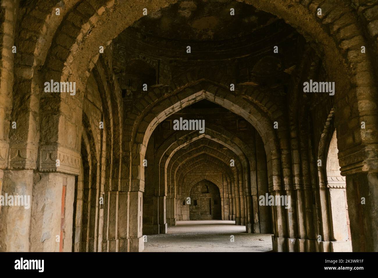 Jamali Kamali Mosque and Tomb, located in the Archaeological Village ...