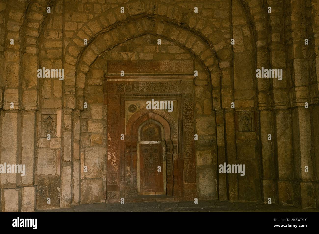Jamali Kamali Mosque and Tomb, located in the Archaeological Village ...