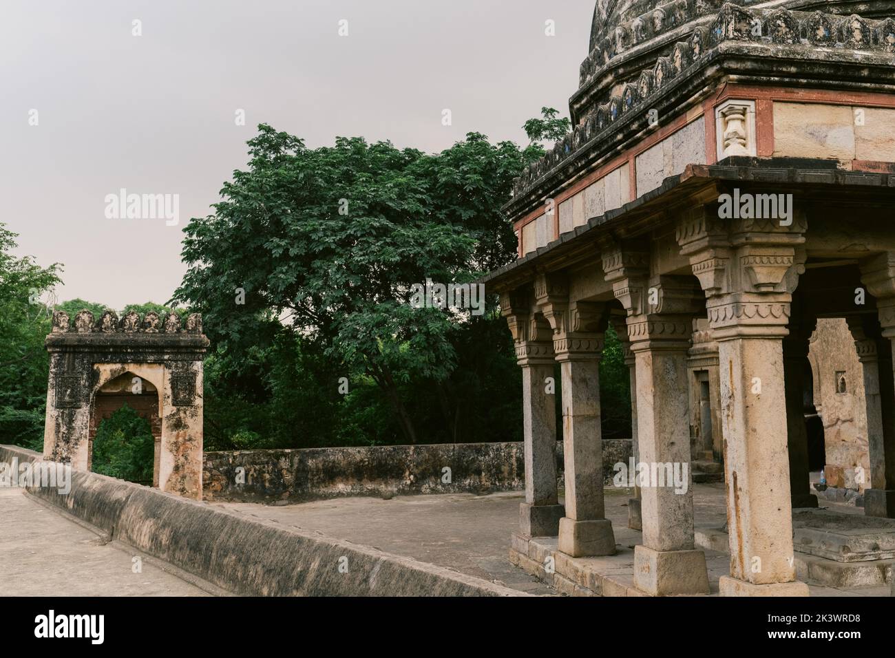 Jamali Kamali Mosque and Tomb, located in the Archaeological Village ...