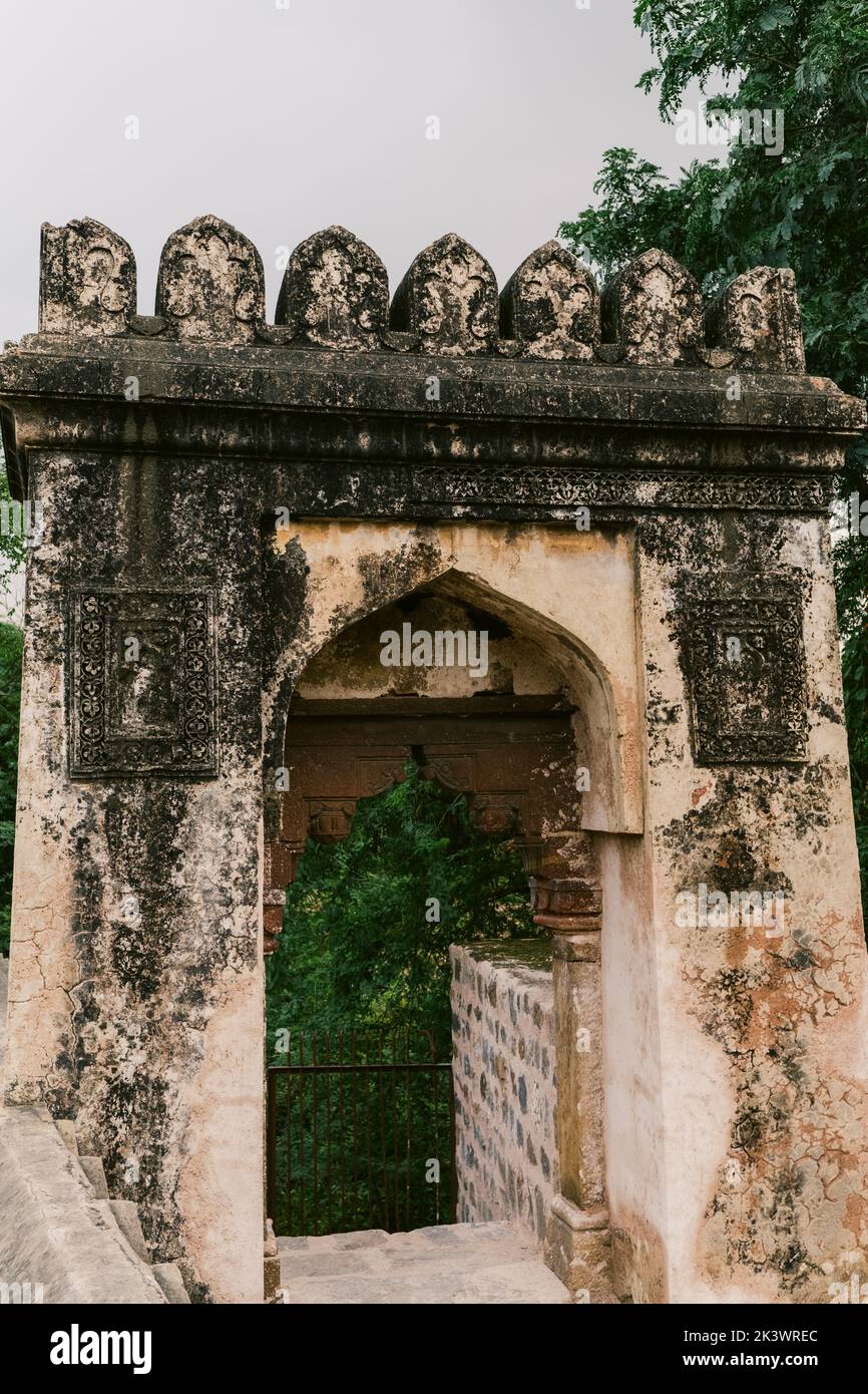 Jamali Kamali Mosque and Tomb, located in the Archaeological Village ...