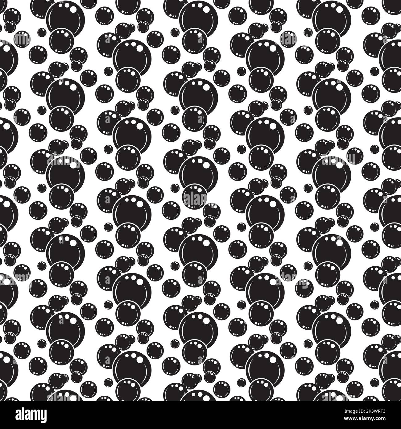 Blue water bubbles vector Black and White Stock Photos & Images - Alamy