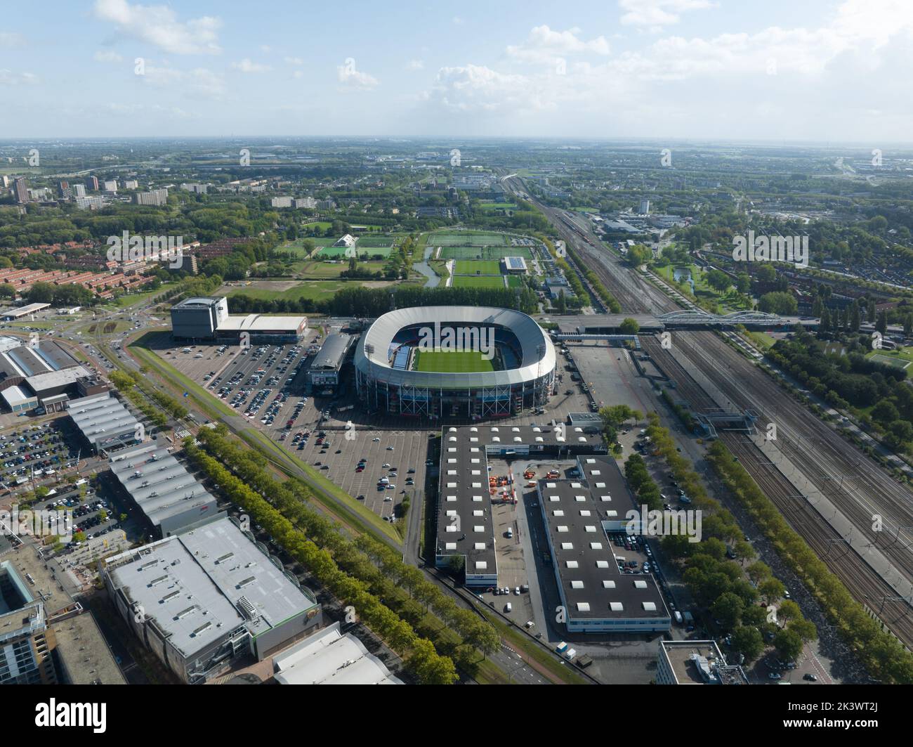 Rotterdam, 17th of September 2022, The Netherlands. Stadion Feijenoord ...