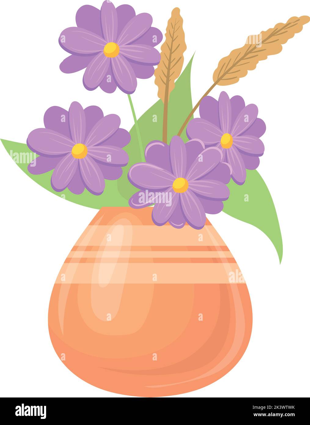 Cartoon Pictures Of Flowers In Vase at Laura Strong blog