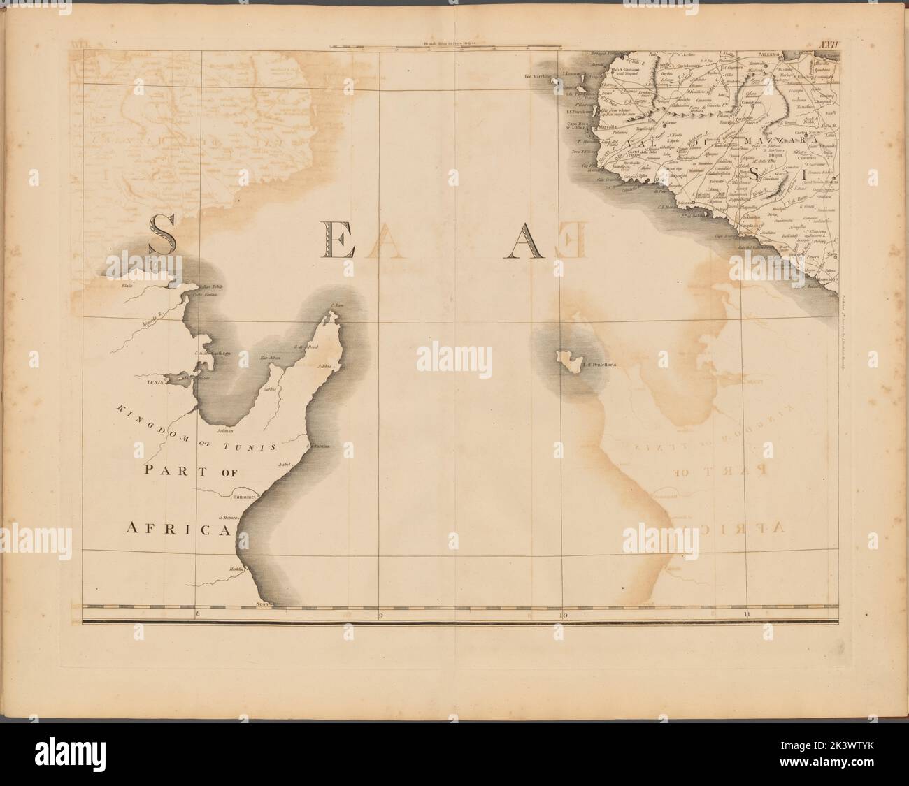 Plate XXIV: A general map of the empire of Germany, Holland, the ...